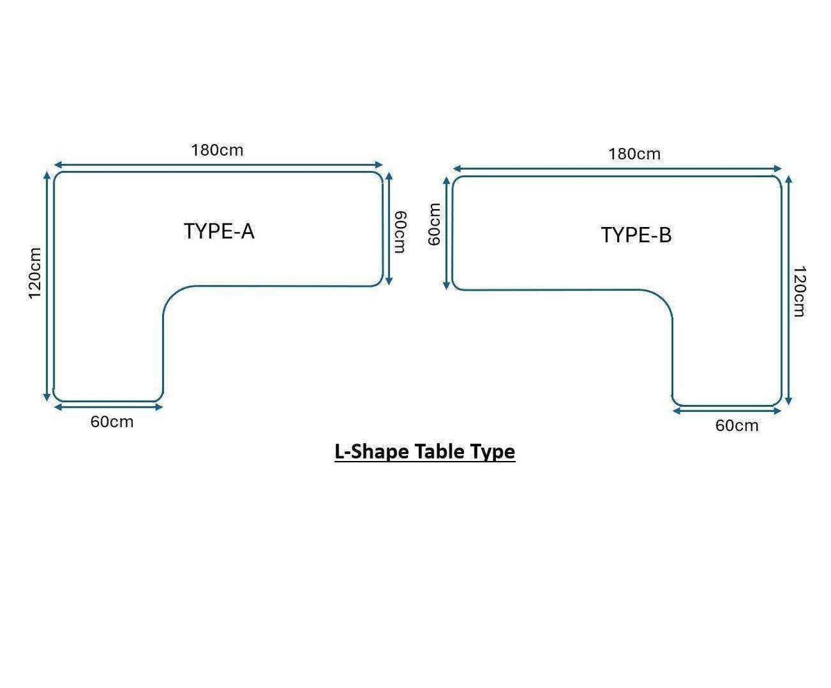 L-Shaped Table & Modern Study Desk Singapore | MyDesk.sg