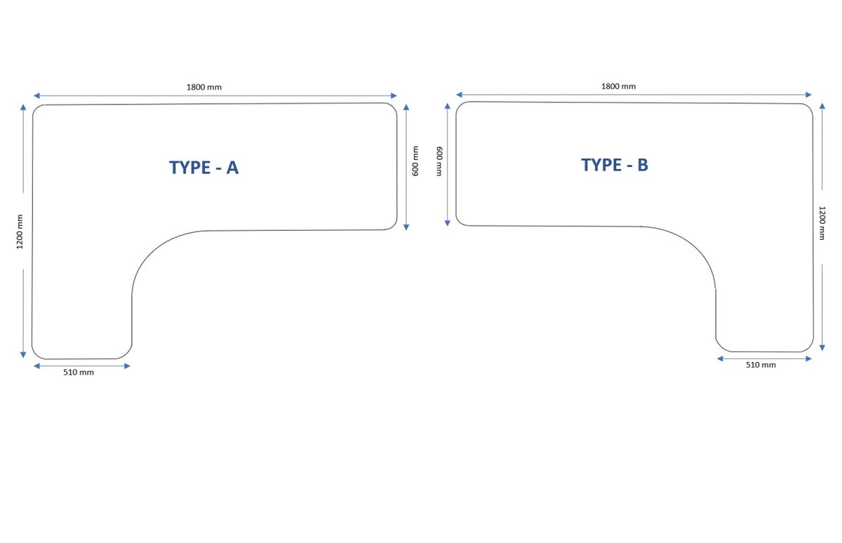 L-Shaped Table & Modern Study Desk Singapore | MyDesk.sg